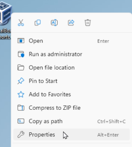 How to remove the UAC shield from an icon on your desktop