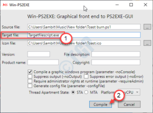 How to convert powershell script to exe in Windows 11/10 Easily