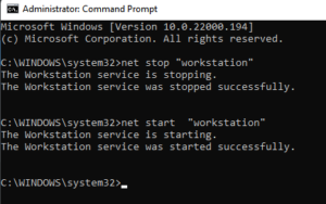The local device name is already in use Fix