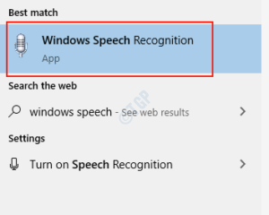 How to Setup Speech Recognition in Windows 10