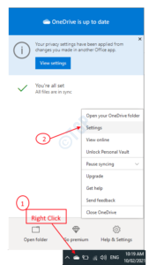 How to save captured Screenshots to OneDrive automatically on Windows 10