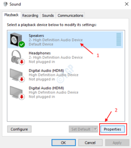 How to Change Left and Right Audio balance of Sound device in Windows 10