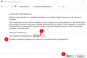 What is Automatic Maintenance Schedule ? How to Start or Change it in ...