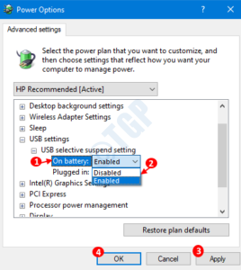 What is USB Selective Suspend and How To Enable or Disable it