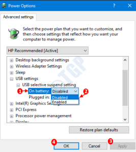 What is USB Selective Suspend and How To Enable or Disable it
