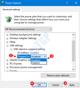 What is USB Selective Suspend and How To Enable or Disable it