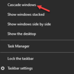How to Fix Windows 10 Taskbar Always On top Issue