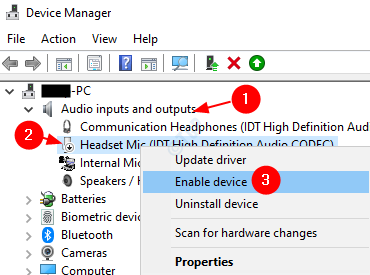 8 Different Ways To Enable / Disable Microphone in Windows 10