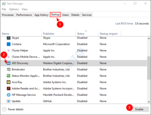 How to Disable Startup Programs in Windows 10