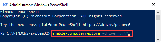 You must enable system protection on this drive Fix