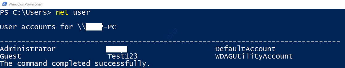 How to View list of all User Accounts on Windows 10/11
