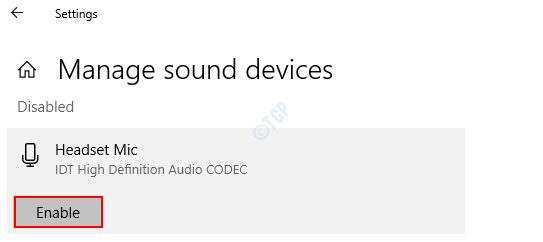 8 Different Ways To Enable / Disable Microphone in Windows 10