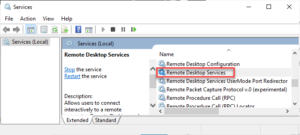 How to fix Remote desktop connection problem in Windows PC