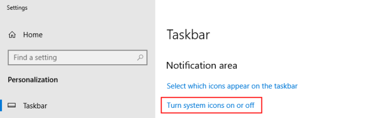 Battery Icon Missing from Taskbar in Windows 10 Fix