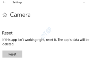 How To Fix Camera error code 0xa00f4292 in Windows 10/11