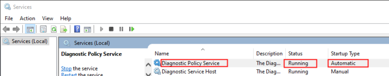 Diagnostic Policy Service Cannot Start. Access is Denied - Error 5 Fix