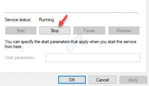 The Service Cannot Accept Control Messages at This Time Error in Windows 10