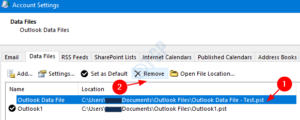 The Path Specified for the File Outlook.pst is not valid in Microsoft ...