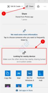 How to Enable Nearby Sharing in Windows 10 PC