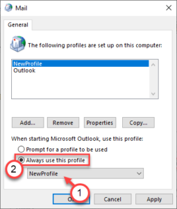 How to fix Outlook data file cannot be accessed in Windows 10