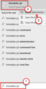 Your change can not be saved error While changing time zone Fix