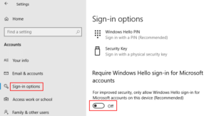 Users must enter a user name and password checkbox missing from netplwiz in Windows 10 Fix