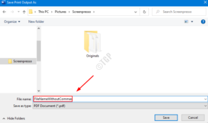 Print to PDF not working issue in Windows 10 / 11 Fix