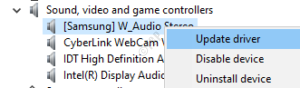 Generic Audio Driver detected in Windows 10 Fix