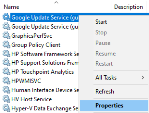 Fix Google Chrome Update Error Code – 7 : 0x80040801