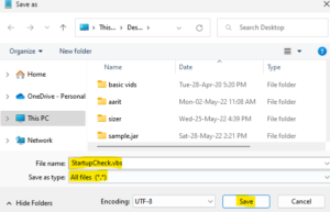 Windows Script Host run.vbs Error on Startup fix