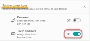 How to use the new touch keyboard features in Windows 11
