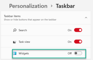 How to customize the Taskbar on Windows 11