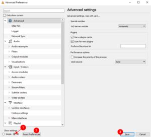 FIX: VLC opening Direct 3d output window