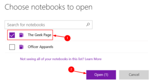 Fix OneNote Error 0xE0000007 Sync Problem