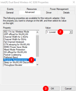Fix Intel Dual Band Wireless-AC 7260 Adapter Connectivity Issue