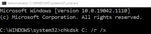 FIX : CHKDSK Cannot Run because the Volume is in Use by Another Process