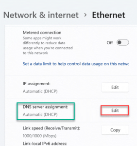 How to use DNS over HTTPS connectivity feature in Windows 11