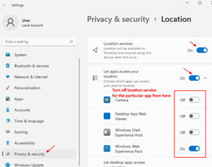 How to Prevent Apps From Accessing Location on Windows 10 / 11