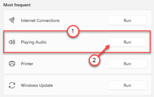 Fix Sound or Audio problems in Windows 11