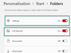 How to remove recent files from Start Menu in Windows 11