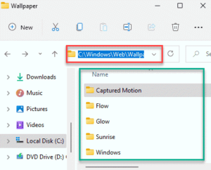 How to download or change wallpaper in Windows 11