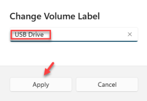 How to Change Drive Letter and Drive Name in Windows 11