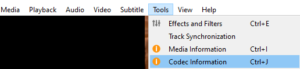 How to find the Frame Rate and Resolution of the Video in VLC Media Player