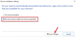 Your Hardware Settings Have Changed, Please Reboot your computer Fix