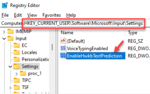 How to Turn On or Off Text Prediction in Windows 11