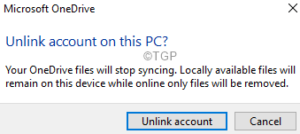 FIX - OneDrive Stuck on Processing Changes