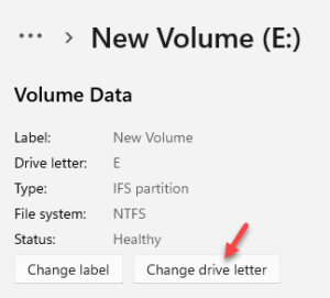 How to Change Drive Letter and Drive Name in Windows 11
