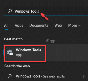 How to Open Windows Tools in Windows 11