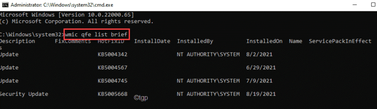 How to see Update History in Windows 11 & 10