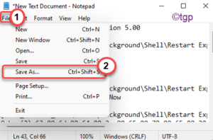 Windows 11: How to add restart explorer in context menu